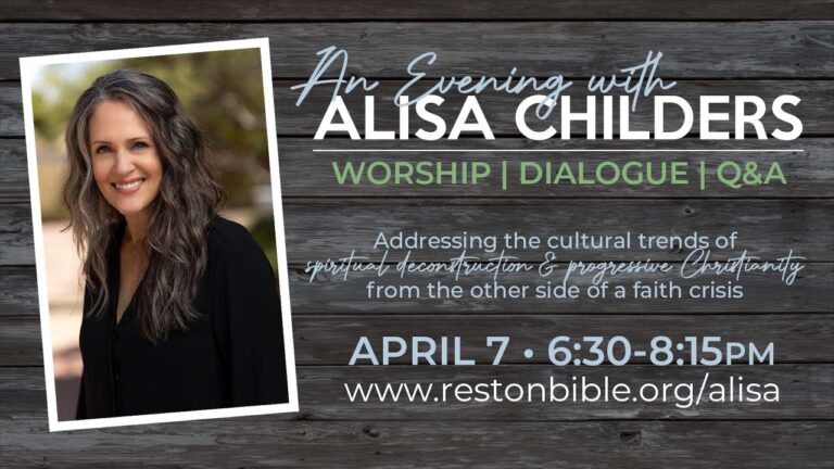 An Evening with Alisa Childers - Reston Bible Church