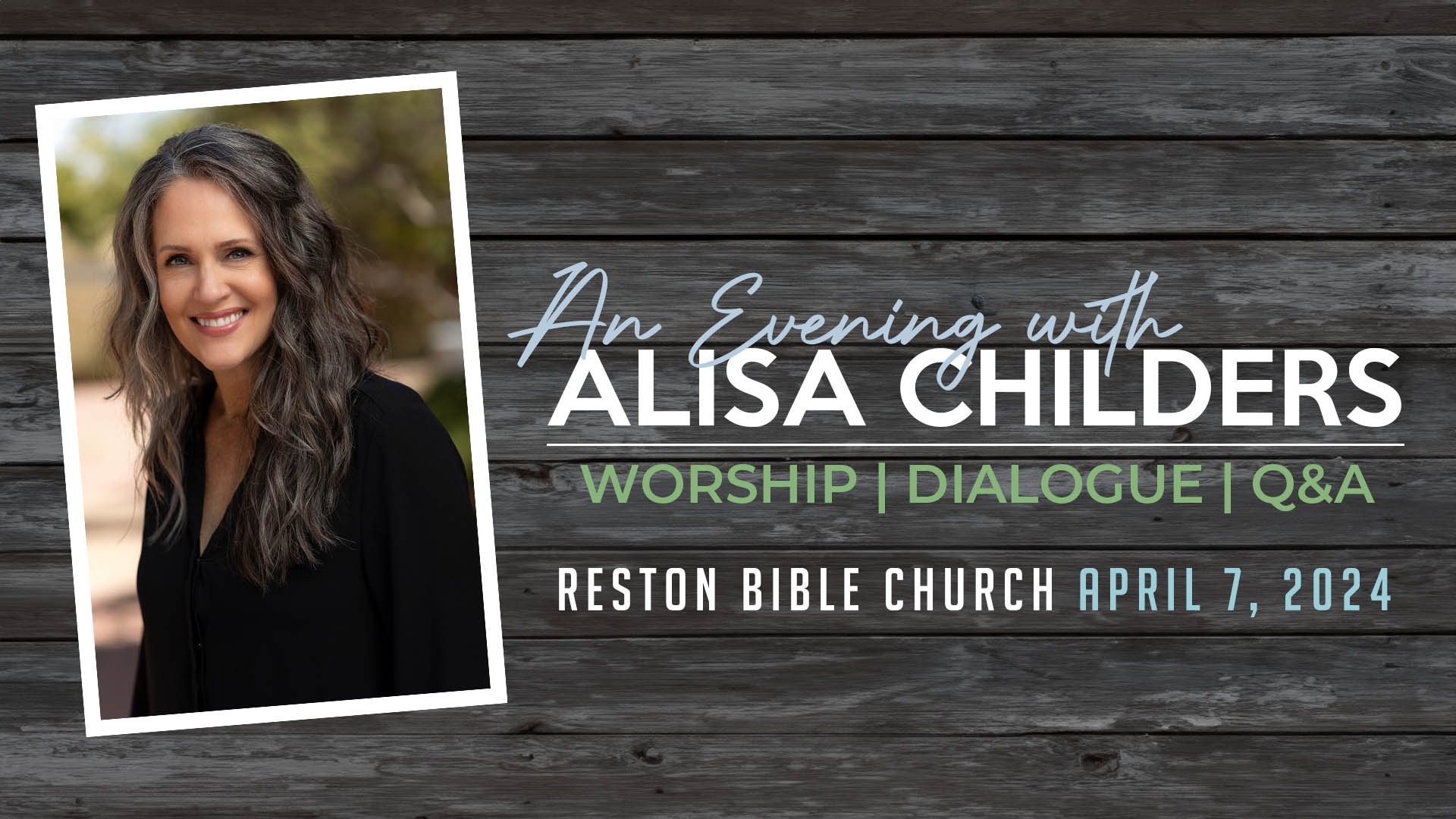 An Evening with Alisa Childers - Reston Bible Church