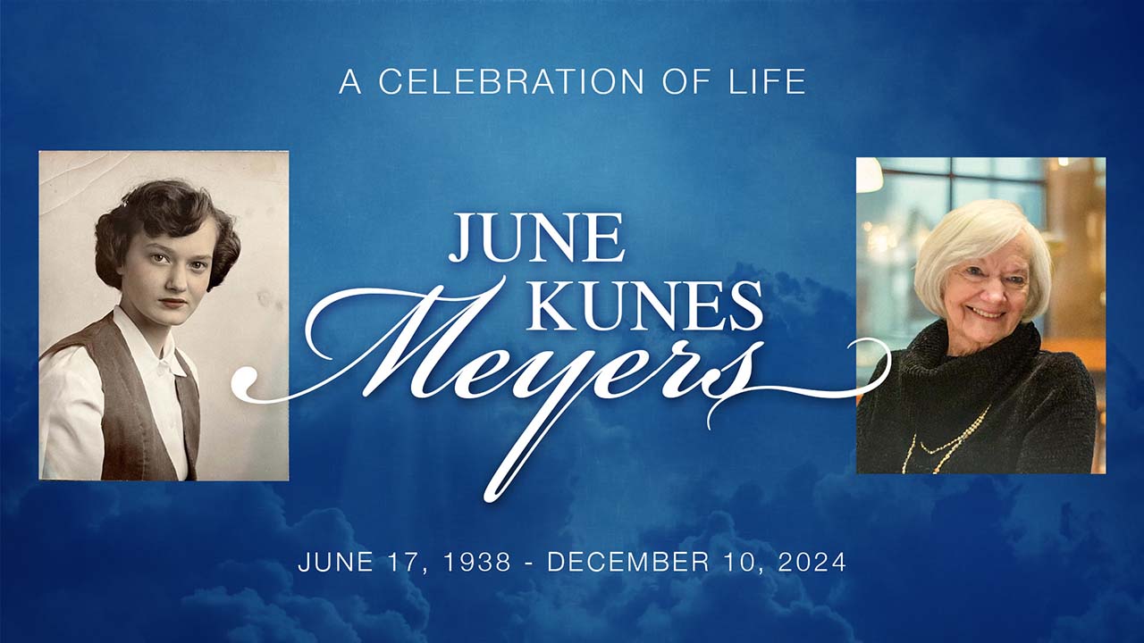 Memorial Service for June Meyers - Reston Bible Church